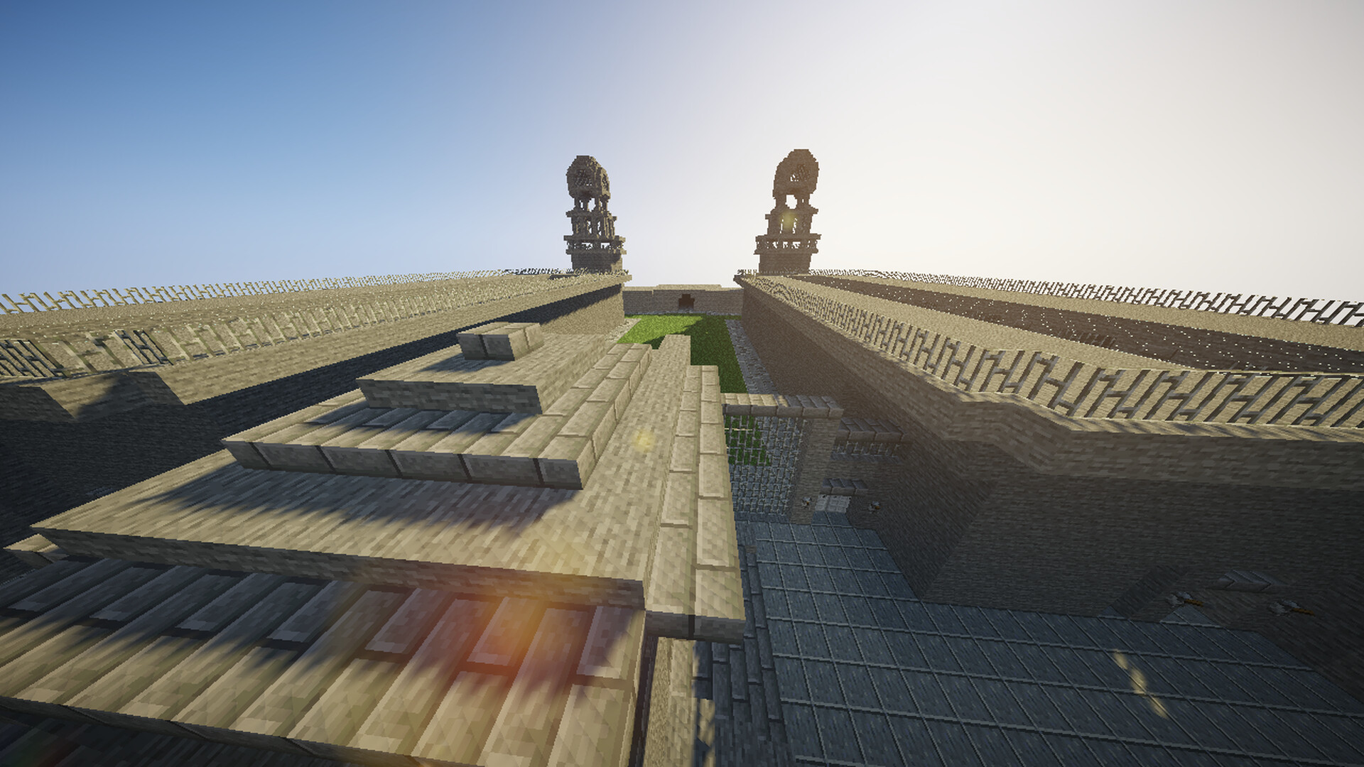 Massive Prison In Water (No Decoration Yet) Minecraft Map