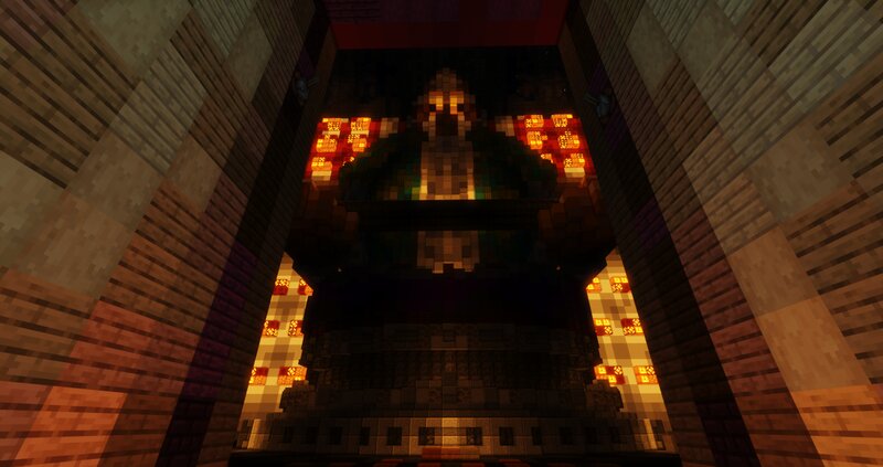 The Fire Temple (火ノ寺) Minecraft Map