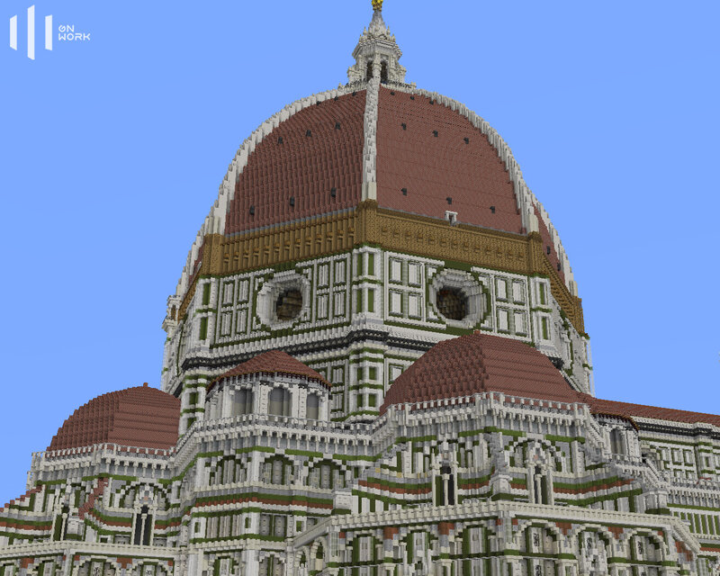 Florence Cathedral in Minecraft Minecraft Map
