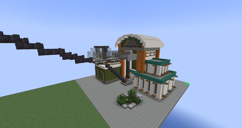 Tropico 6 Teleferic Station Minecraft Map