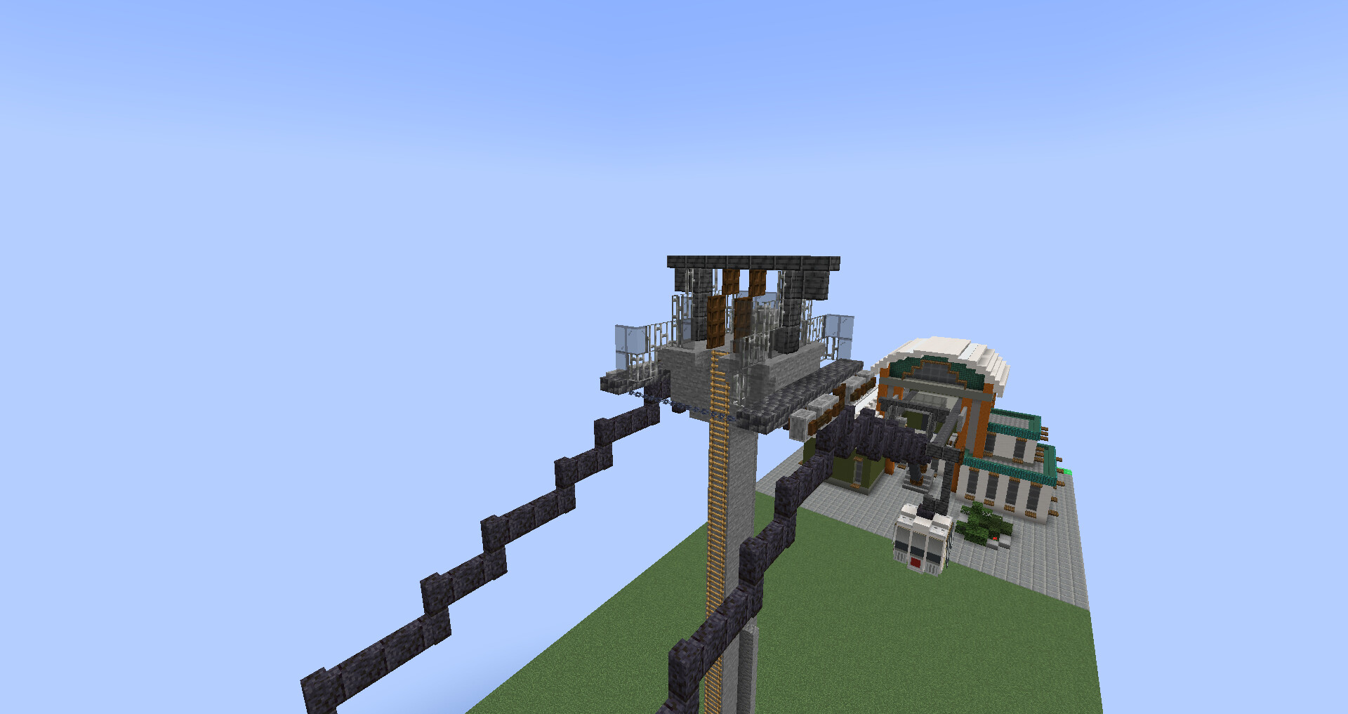 Tropico 6 Teleferic Station Minecraft Map