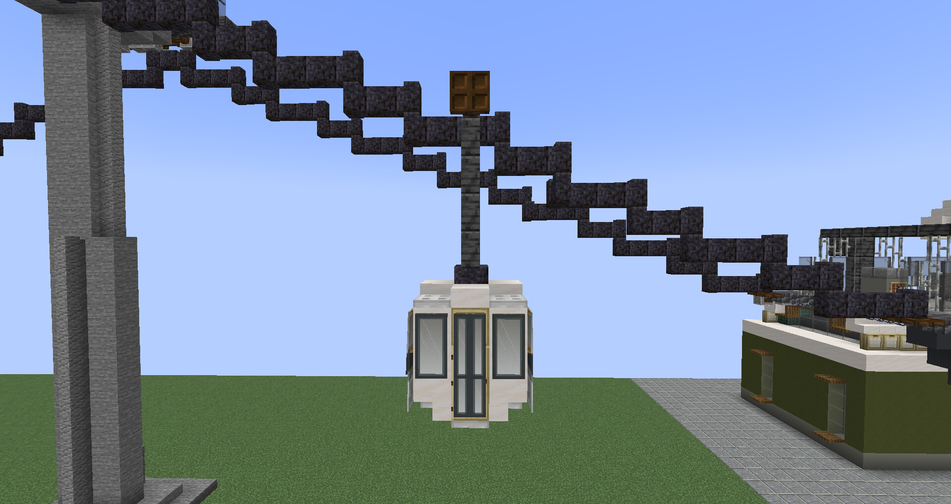 Tropico 6 Teleferic Station Minecraft Map