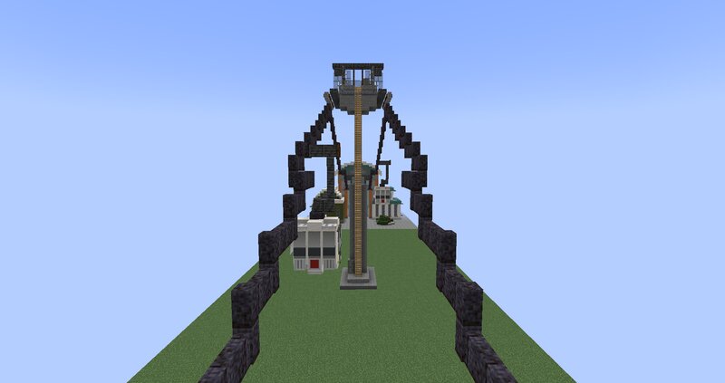 Tropico 6 Teleferic Station Minecraft Map