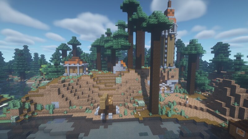 Spruce Village Minecraft Map