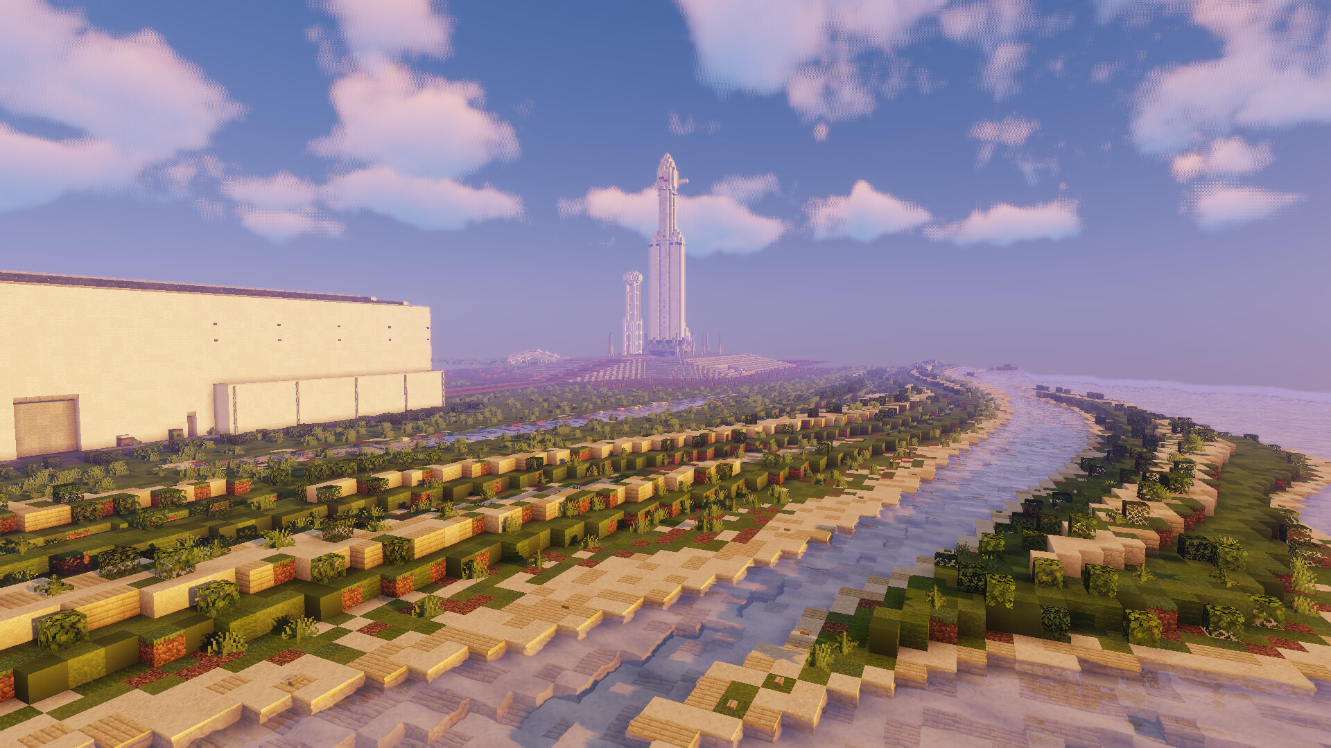 SpaceX facility Minecraft Map