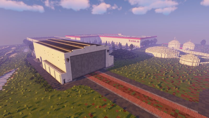 SpaceX facility Minecraft Map