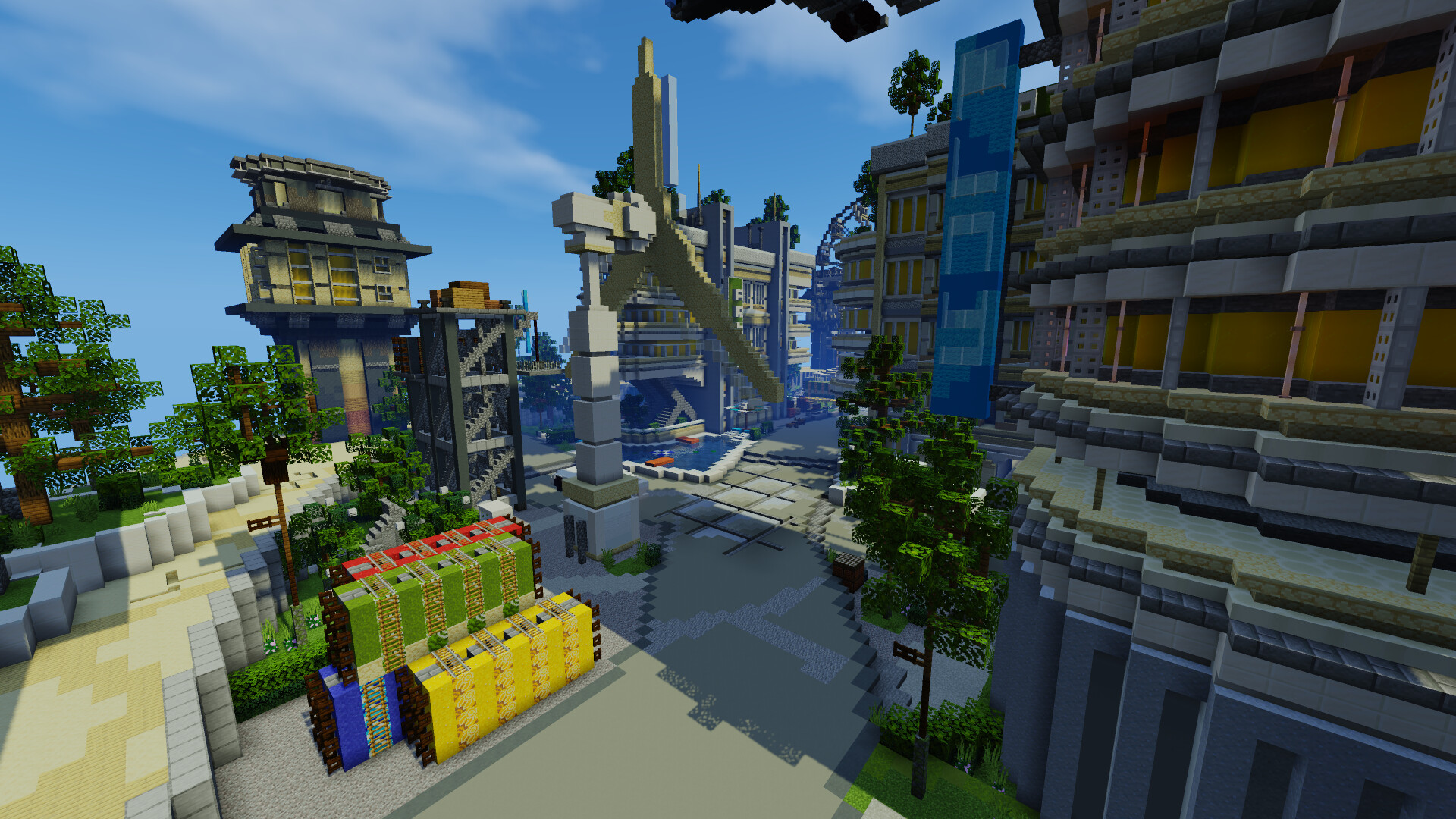 Modern City Warzone Minecraft Map