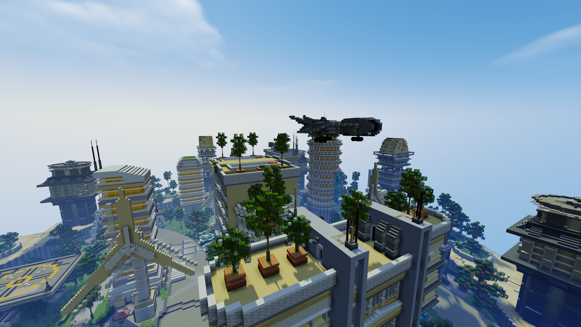 Modern City Warzone Minecraft Map