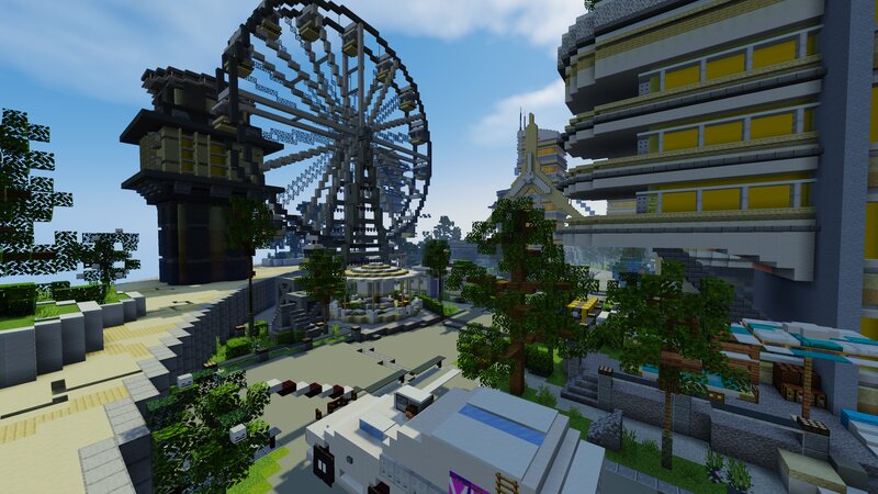 Modern City Warzone Minecraft Map