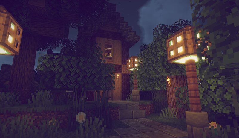 1.19 Spruce Village Minecraft Map