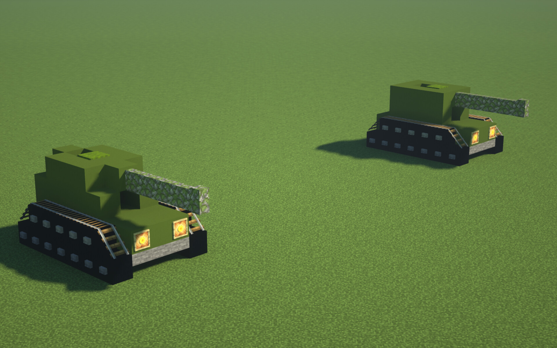 Working Tanks Minecraft Map