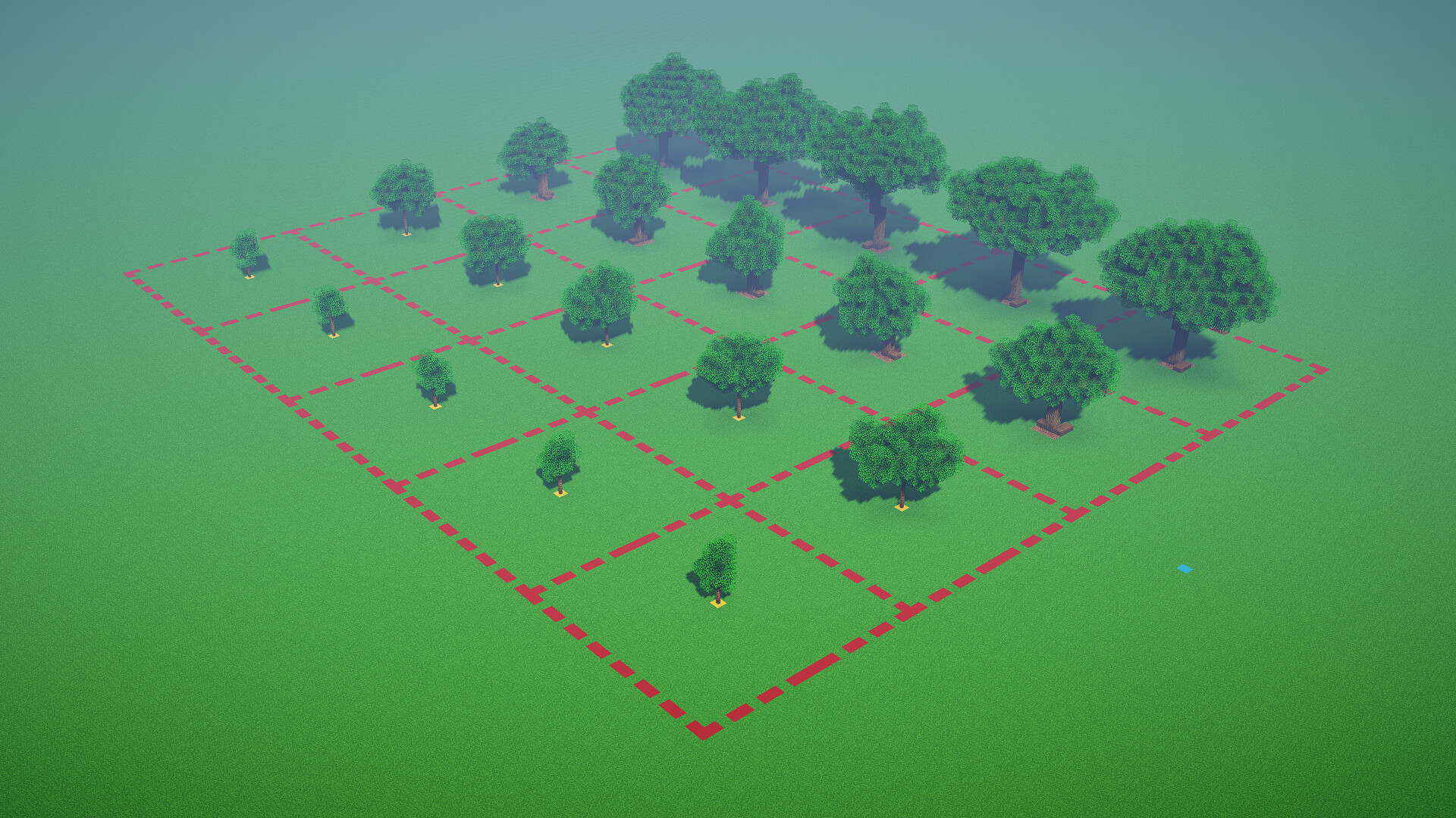 HomieTrain’s Custom Tree Pack Minecraft Map