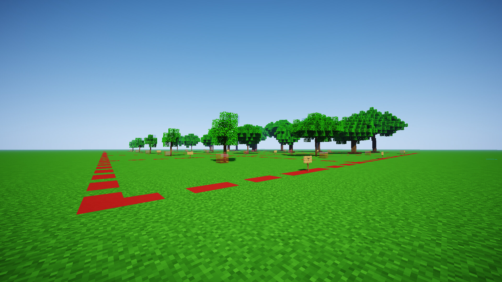 HomieTrain’s Custom Tree Pack Minecraft Map