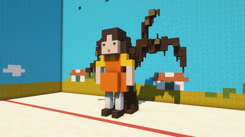 Squid Game Recreated In Minecraft Minecraft Map