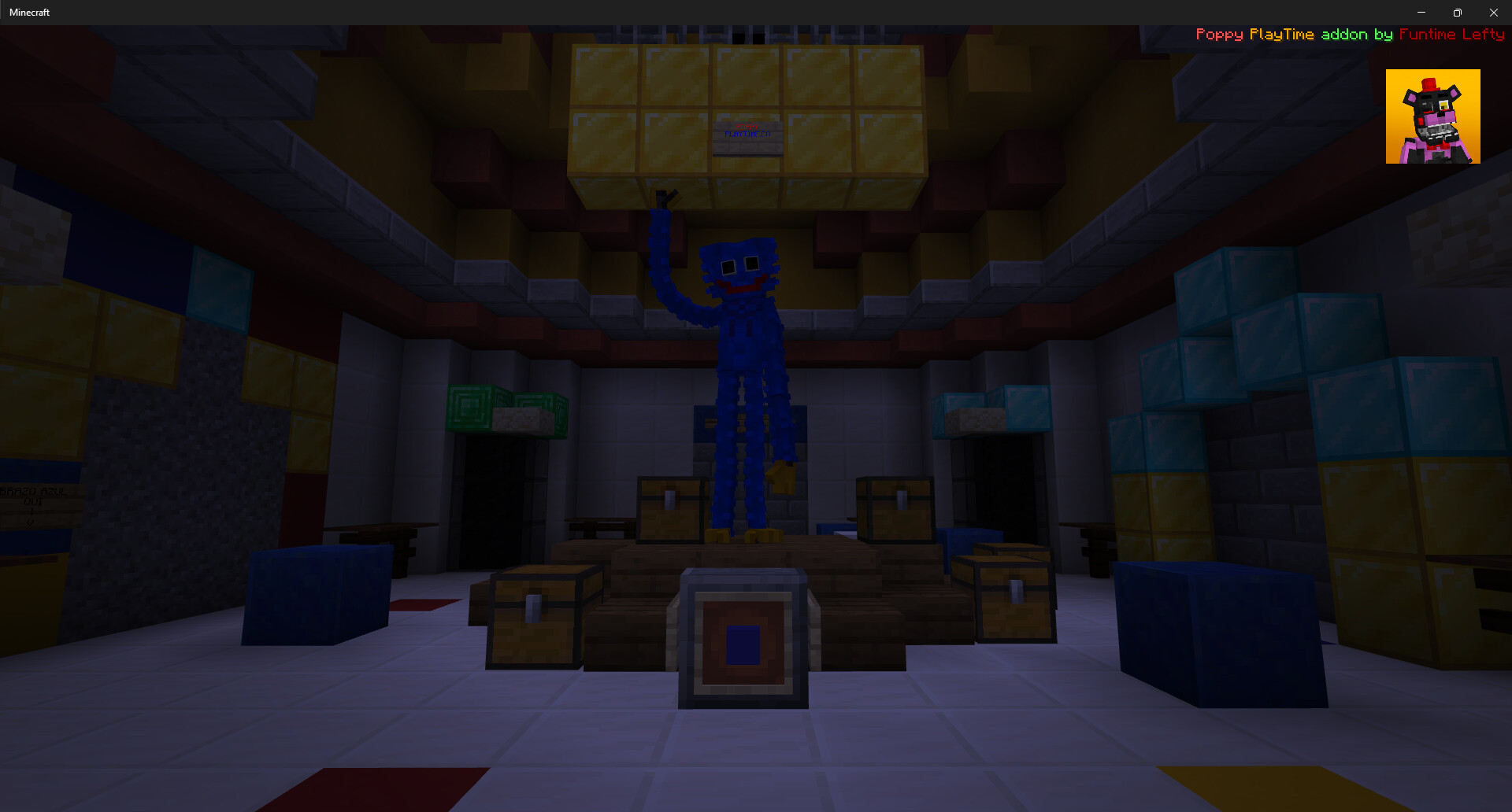 Poppy playtime chapter 1 Minecraft Map