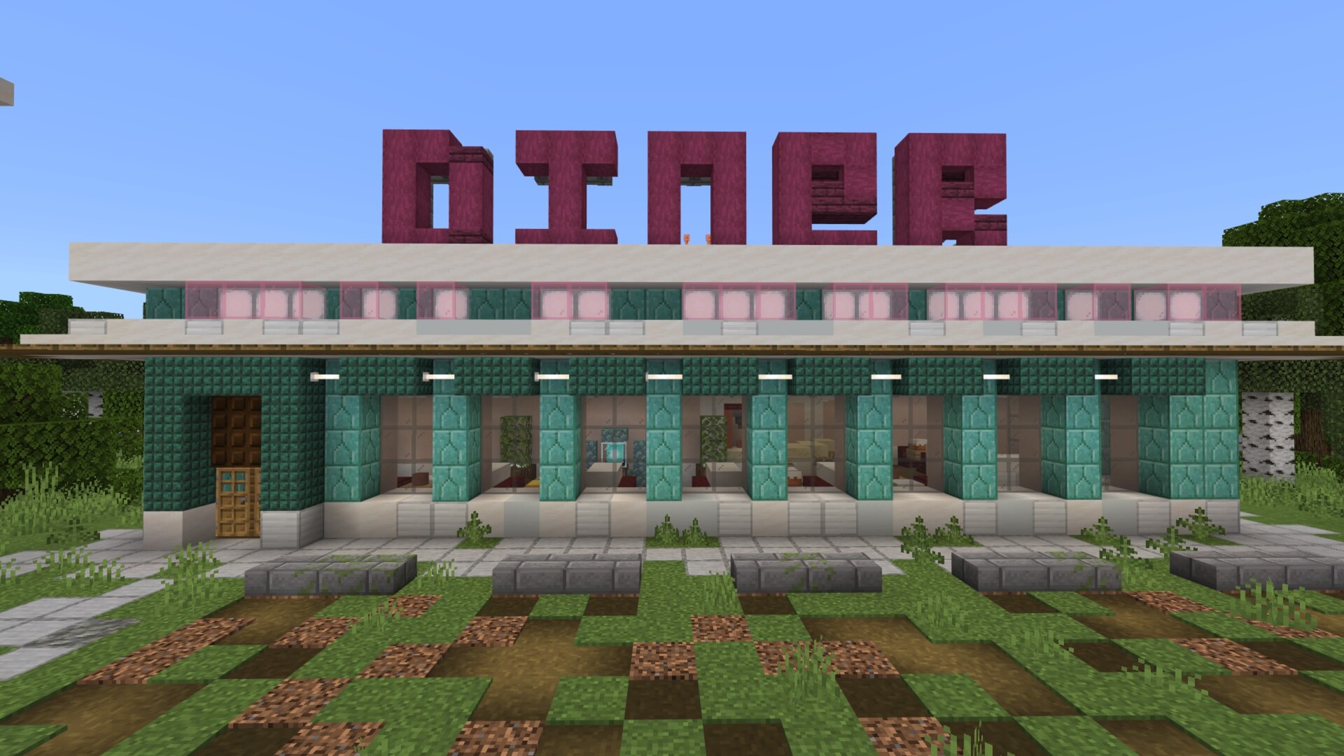 The Lonely Diner Minecraft Map