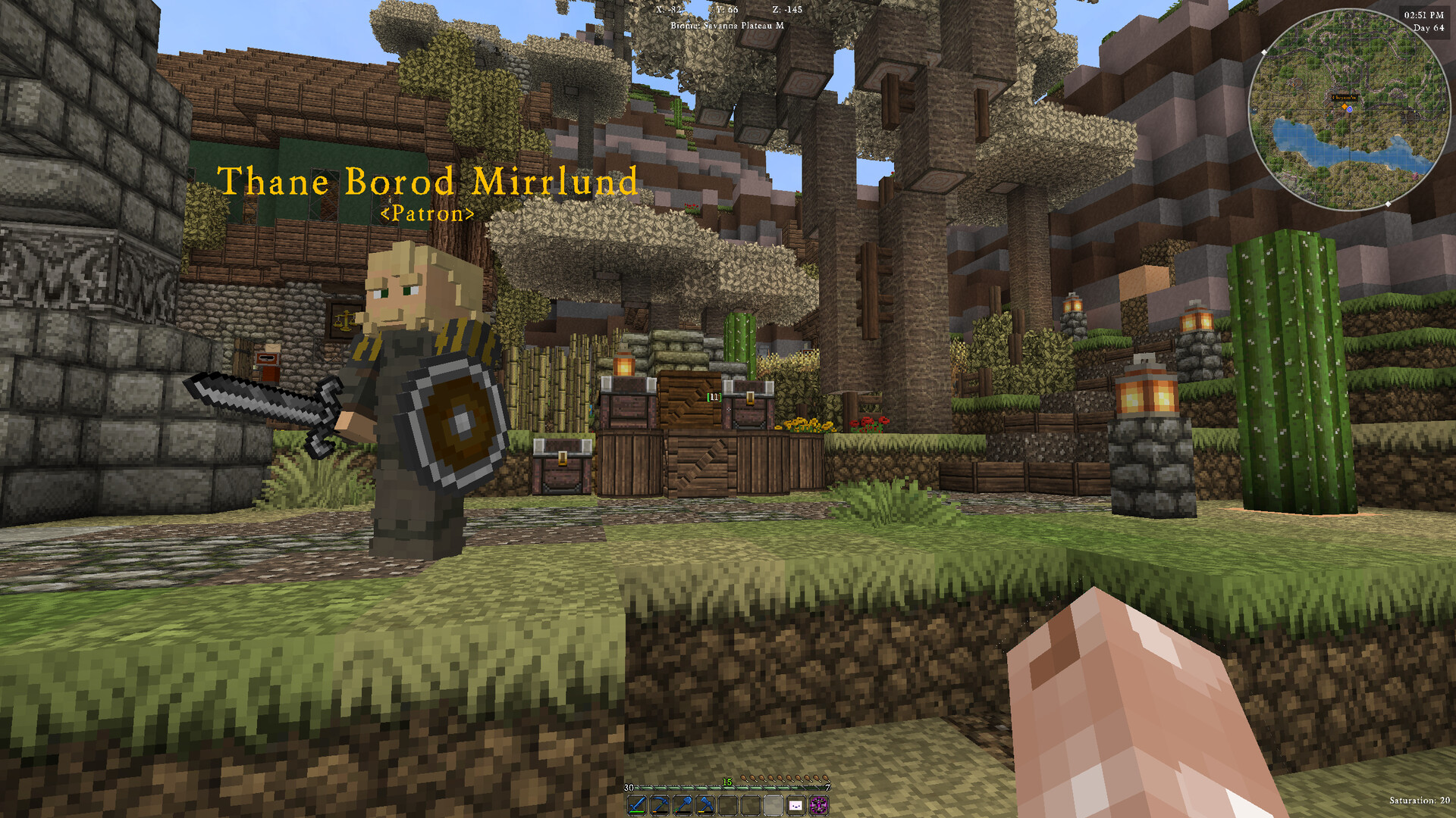 [1.12.2] Adventure Map - Starting Town Minecraft Map