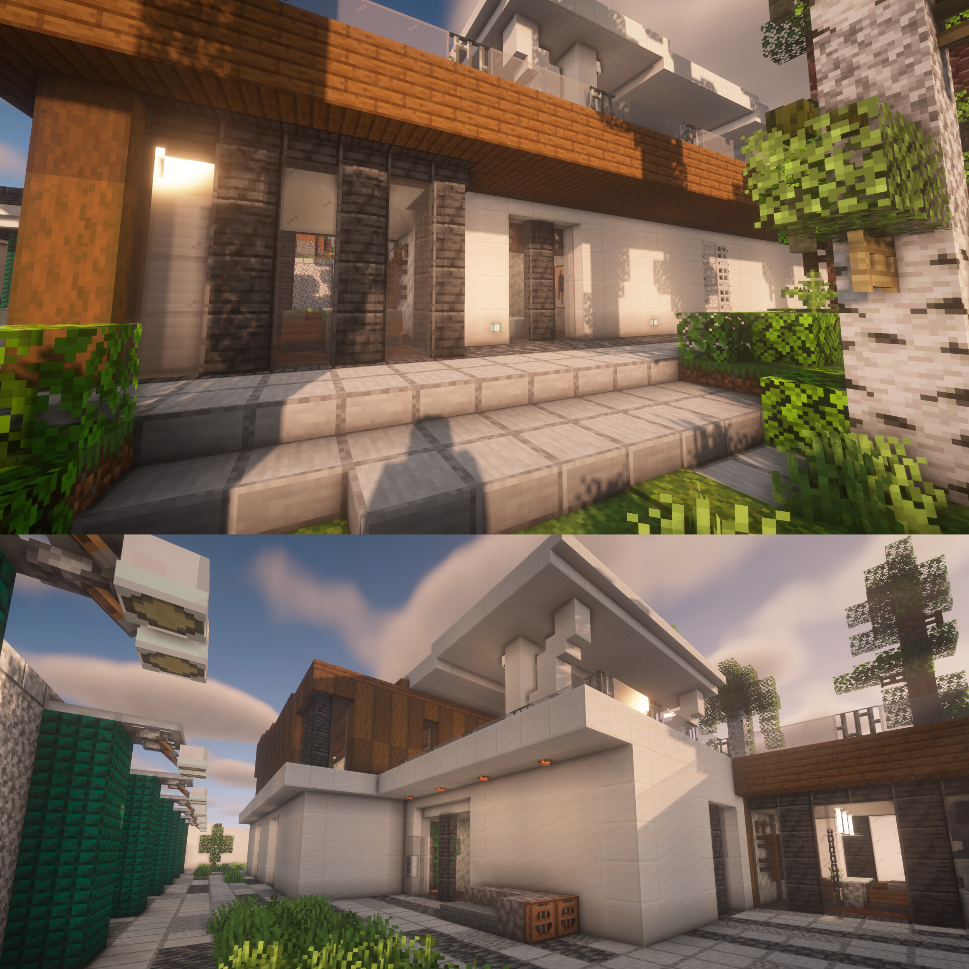 Big Modern House Minecraft Map