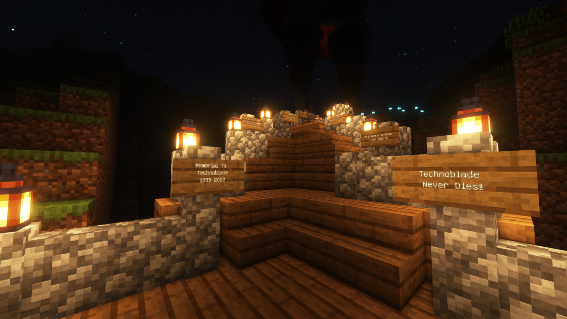 TechnoBlade Memorial Minecraft Map