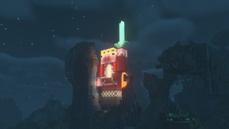 Tribute to TechnoBlade By TaskForce77 Minecraft Map