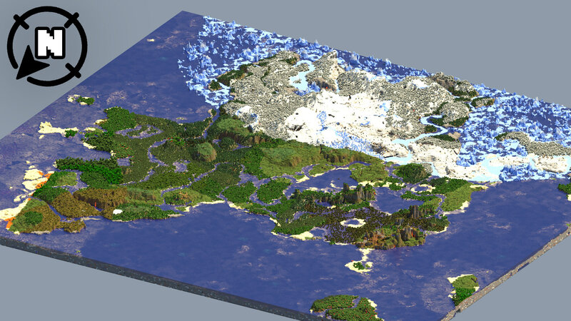 Massiv Multi Biome Spawn Continent - 1.19+ Seed Showcase (Java ...