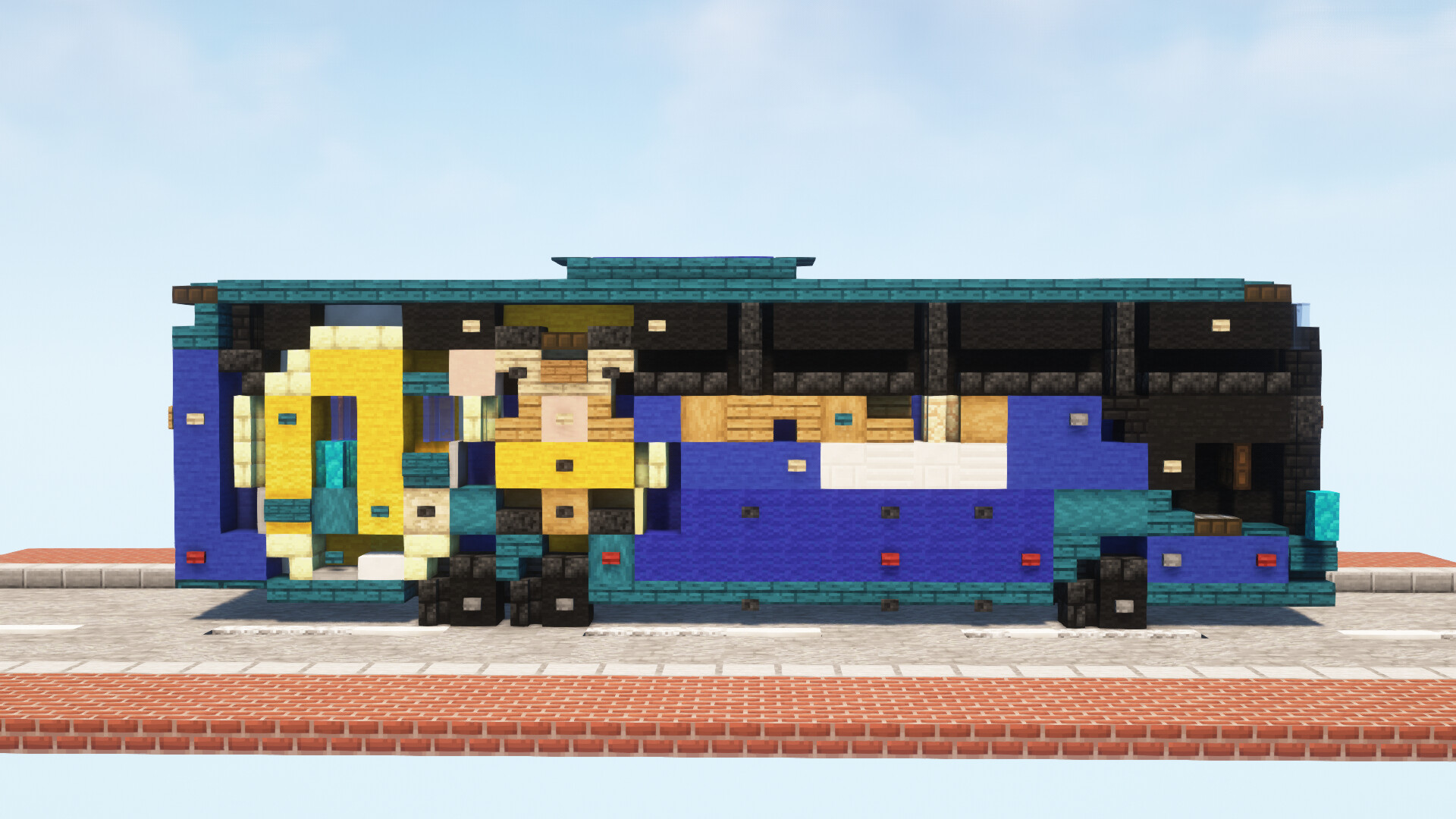 Megabus Volvo B11RT Plaxton Elite + Plaxton Interdeck Minecraft Map