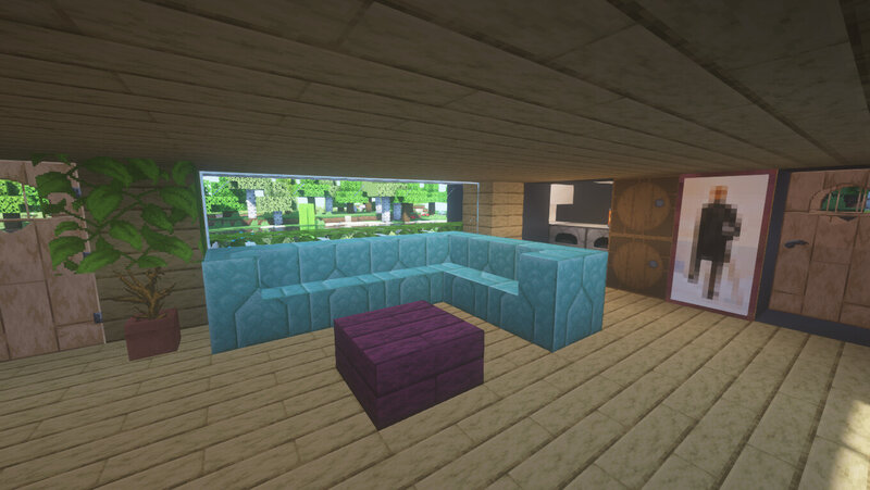 Modern House (Java & Bedrock) Minecraft Map