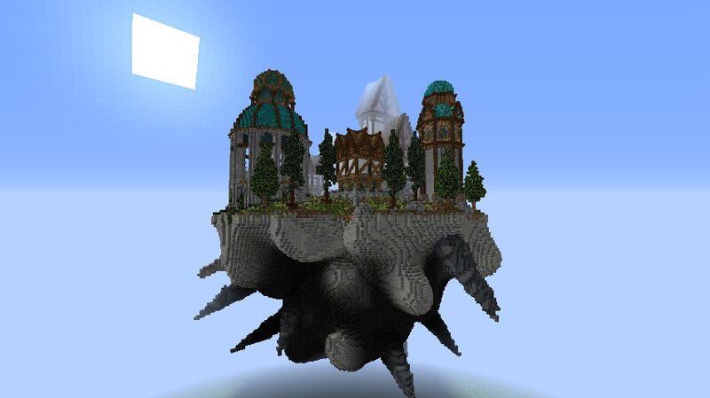 Sky block island Minecraft Map