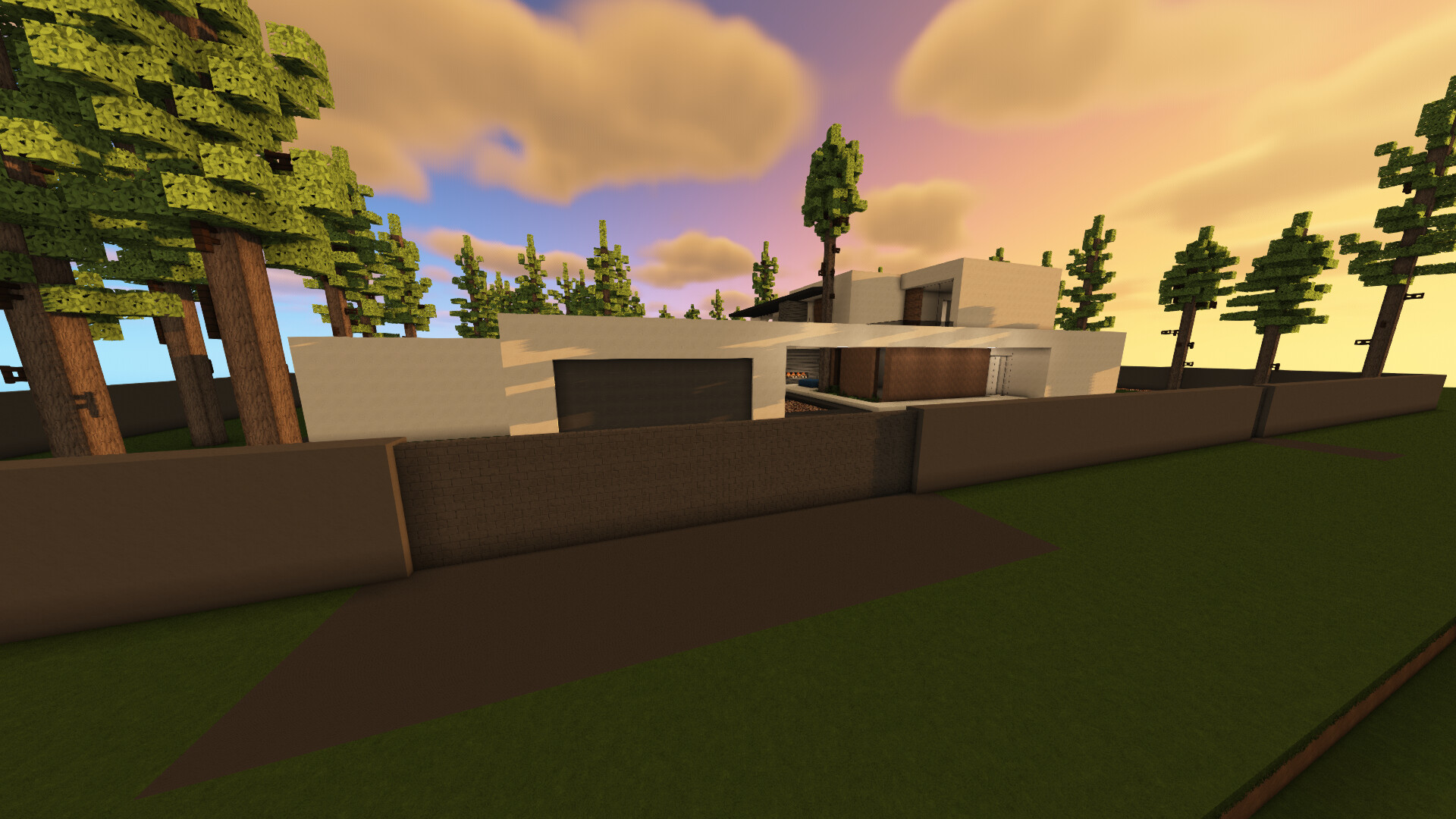 modern mansion #1 Minecraft Map