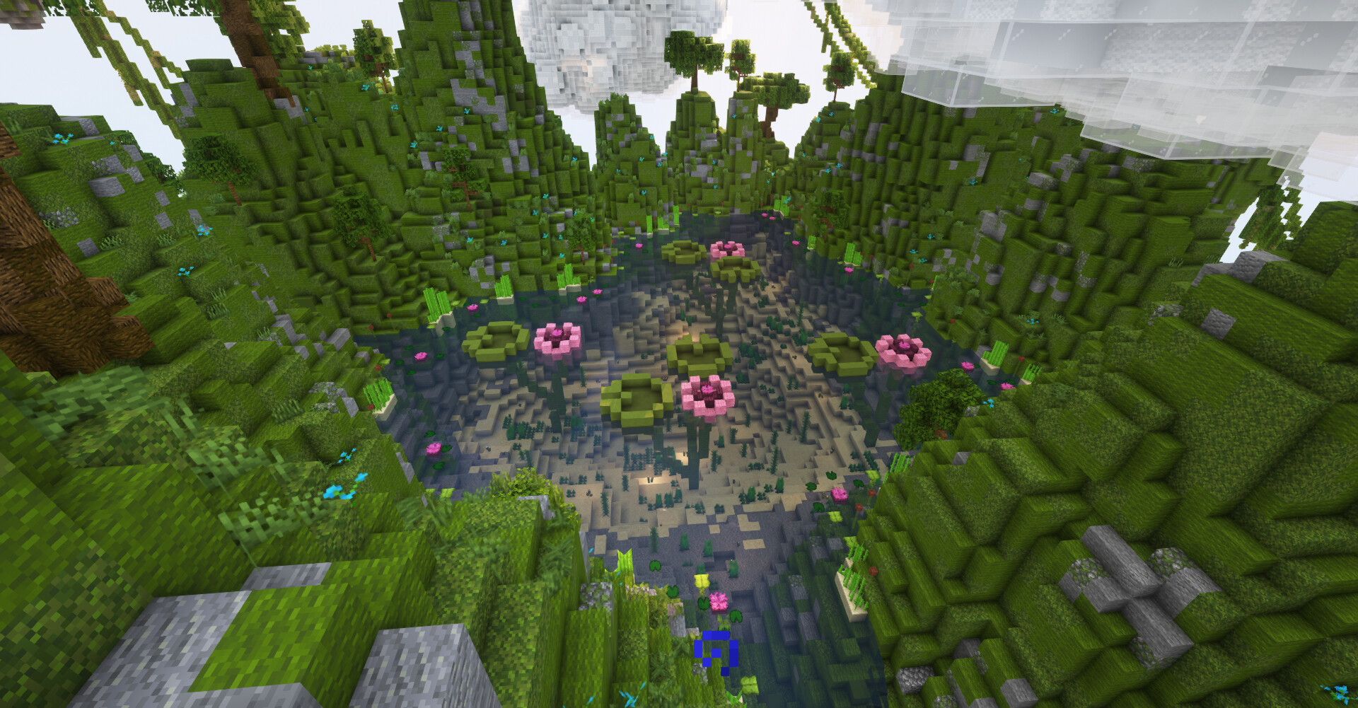 Cloud palace Minecraft Map