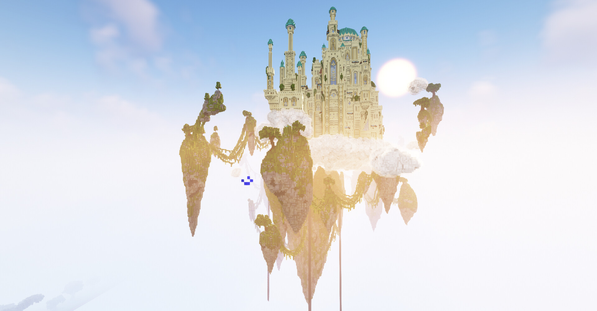 Cloud palace Minecraft Map