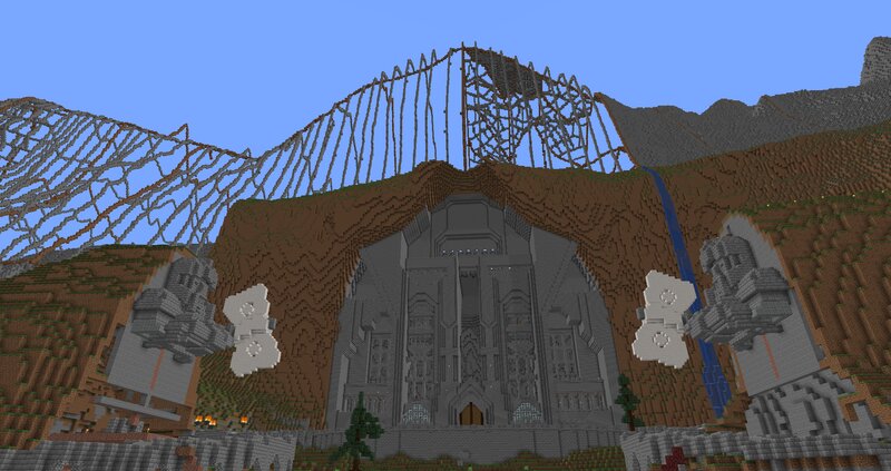 Erebor Bergstruktur / Terraforming Minecraft Map
