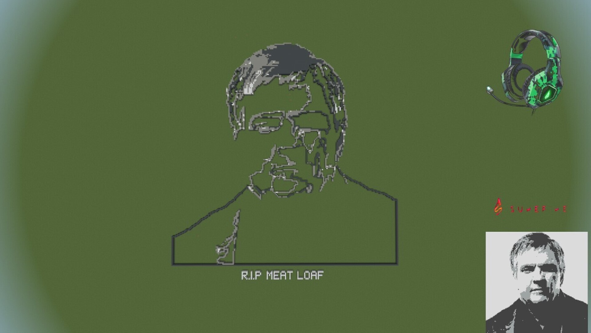 Rest in Peace Meat Loaf Tribute Minecraft Map