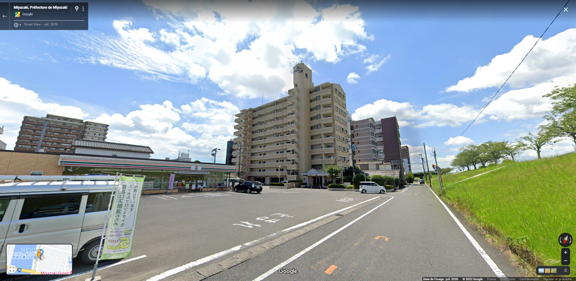 Minimalist small street of Japan #5, Miyazaki, Miyazaki prefecture ...
