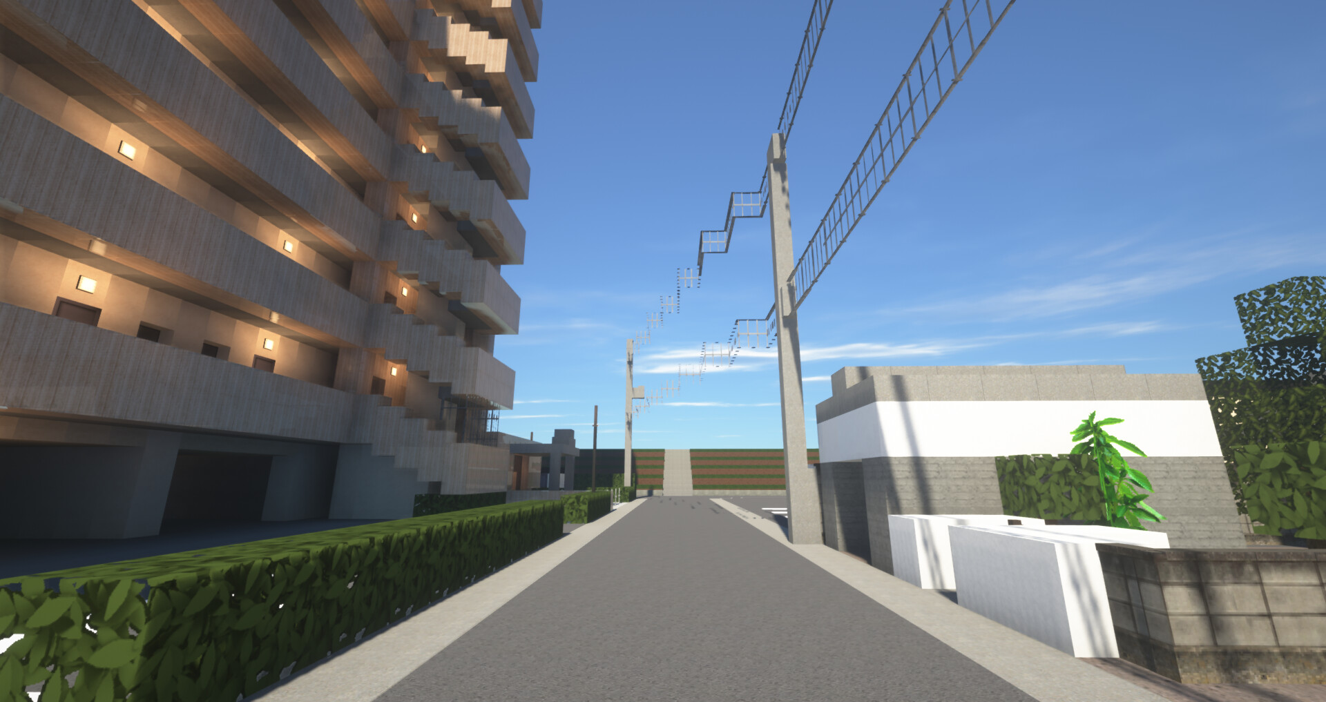 Minimalist small street of Japan #5, Miyazaki, Miyazaki prefecture ...