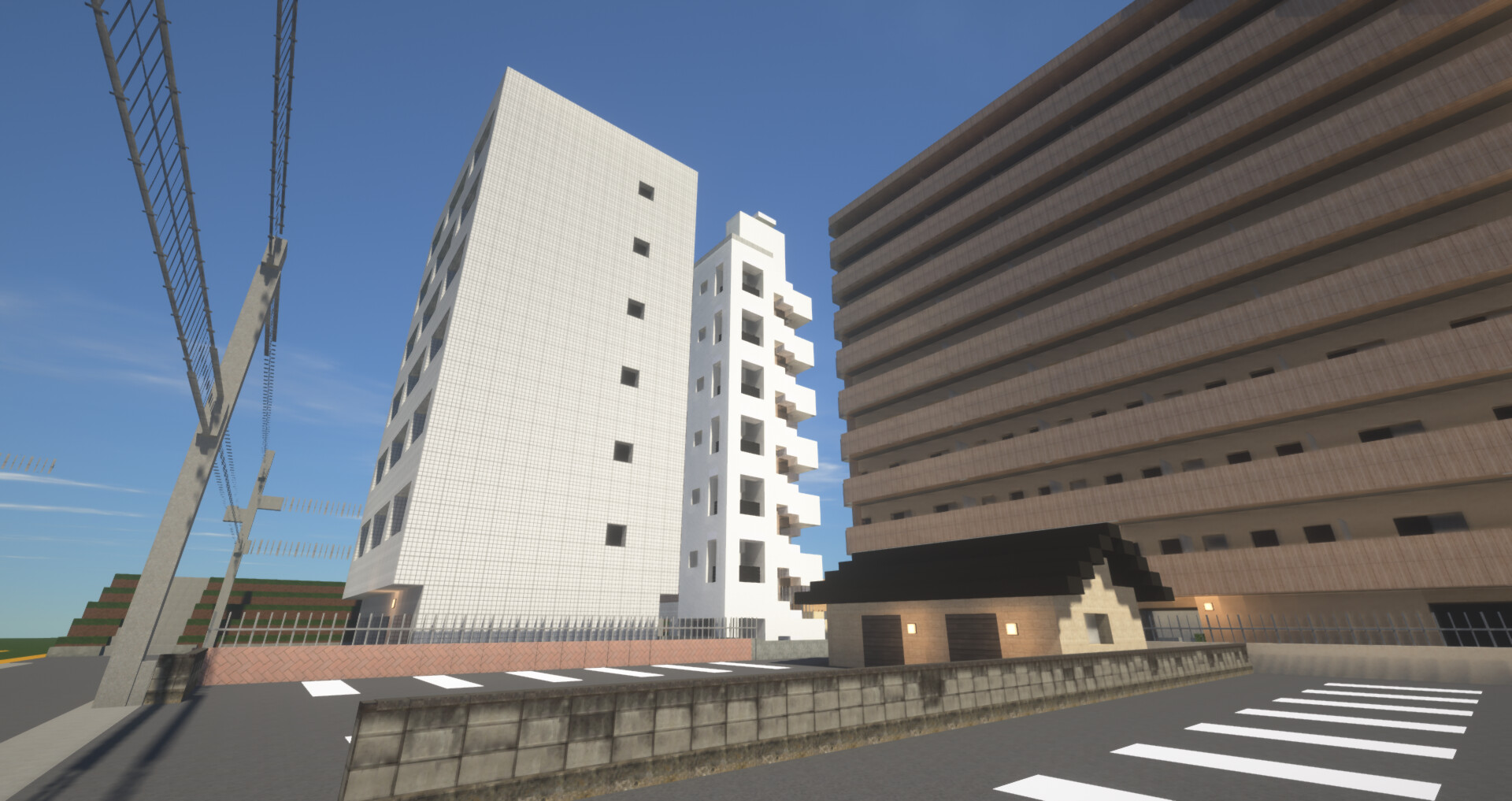 Minimalist small street of Japan #5, Miyazaki, Miyazaki prefecture ...