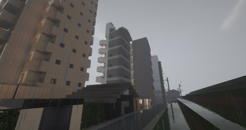 Minimalist small street of Japan #5, Miyazaki, Miyazaki prefecture ...