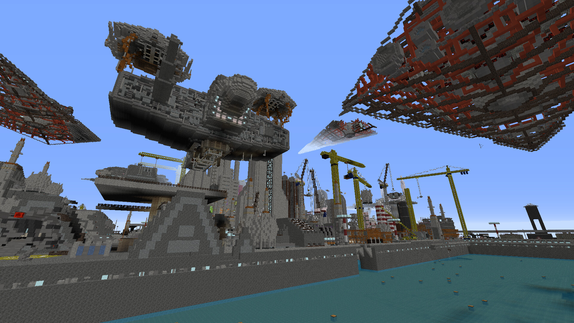 Imperial Corellia (Star Wars planet) Minecraft Map