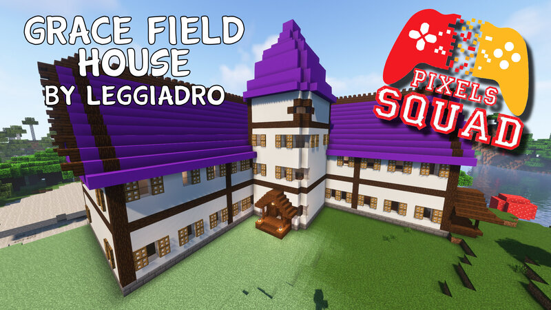 Grace Field House Schematics Minecraft Map