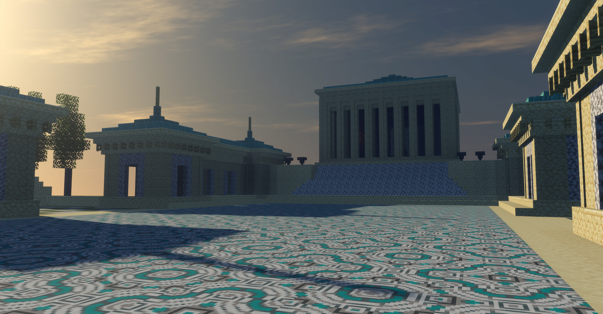 Anıtkabir, the Mausoleum of Atatürk, Ankara, Turkey Minecraft Map