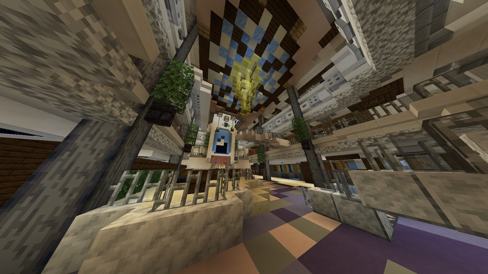 Golden Triumph | Custom Cruise Ship | 1.19+ | FULL INTERIOR + DOWNLOAD Minecraft Map