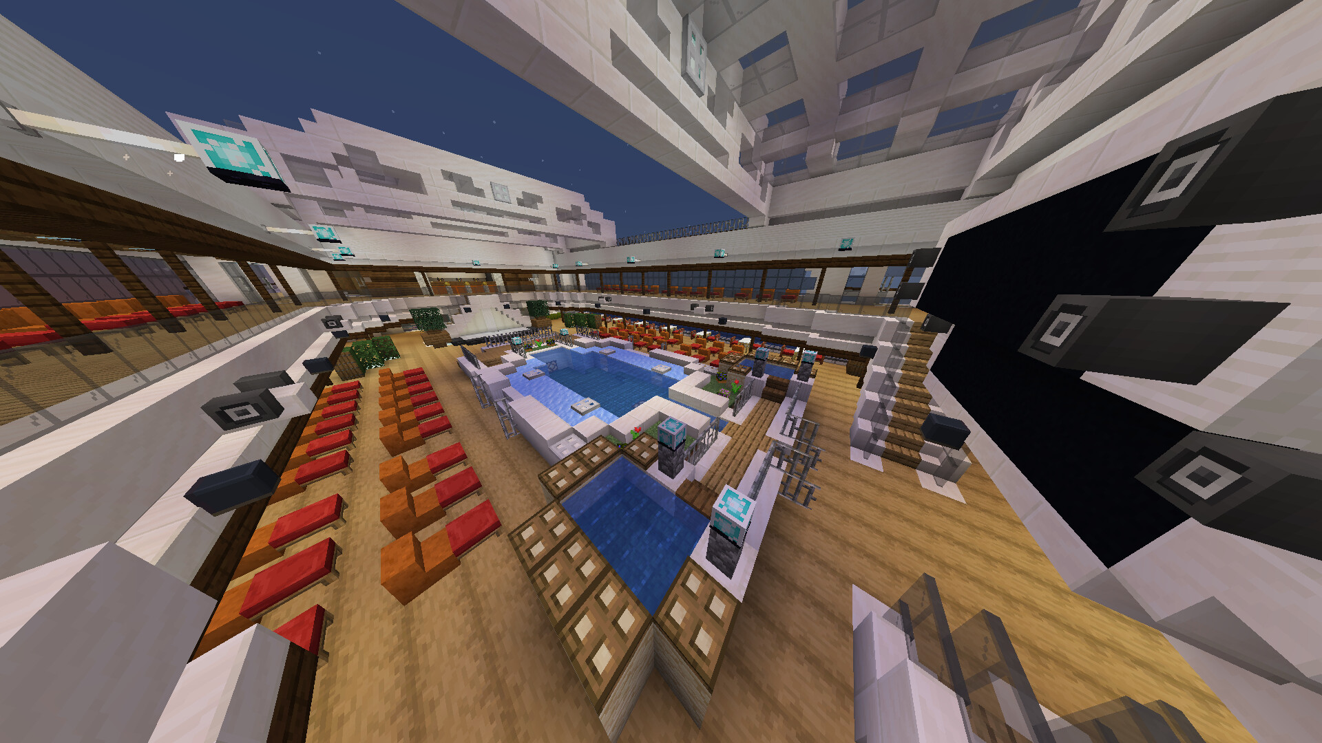 Golden Triumph | Custom Cruise Ship | 1.19+ | FULL INTERIOR + DOWNLOAD ...