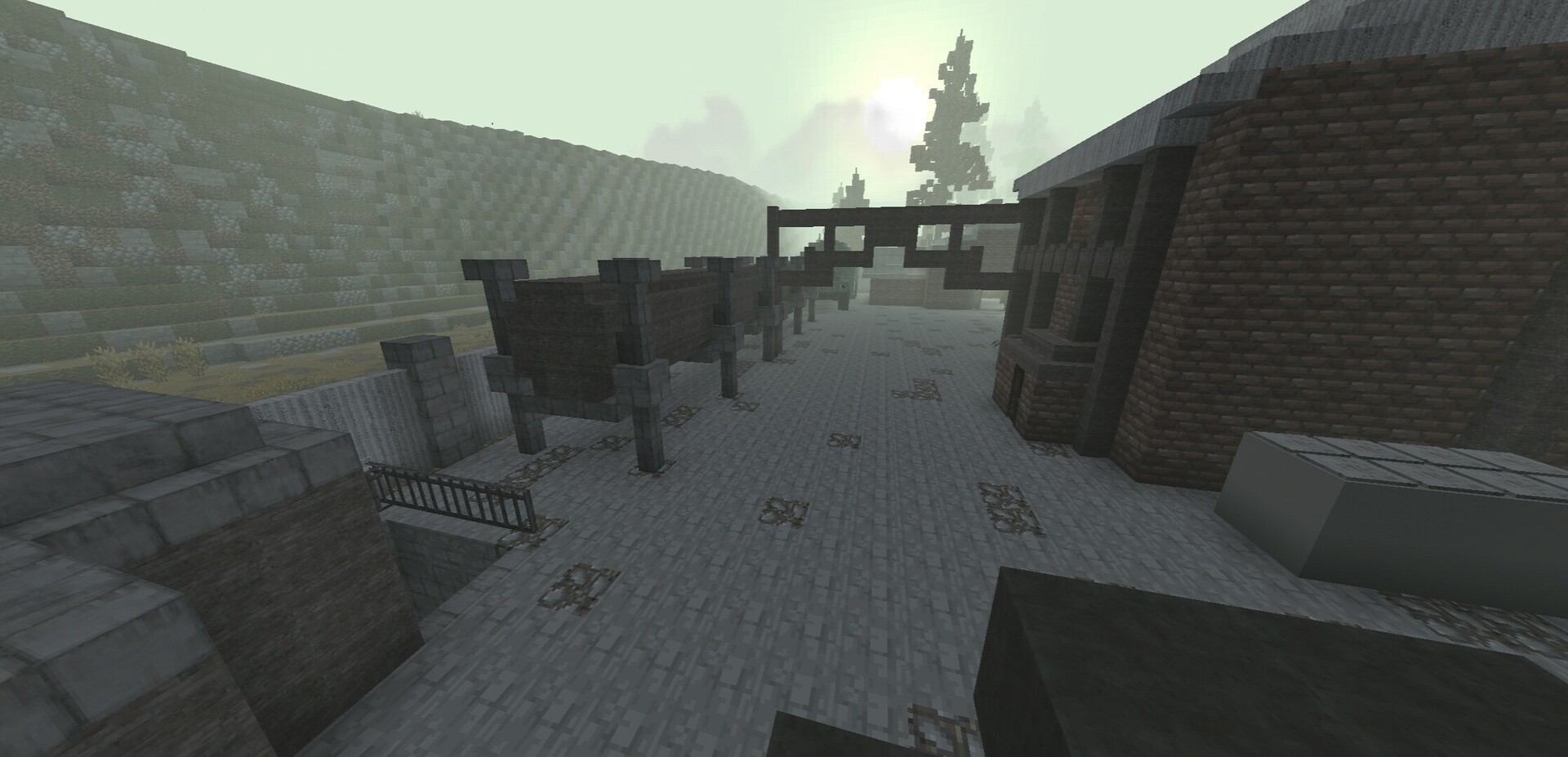 Red Forest STALKER map [PE v1.17.40] | Bromov version Minecraft Map