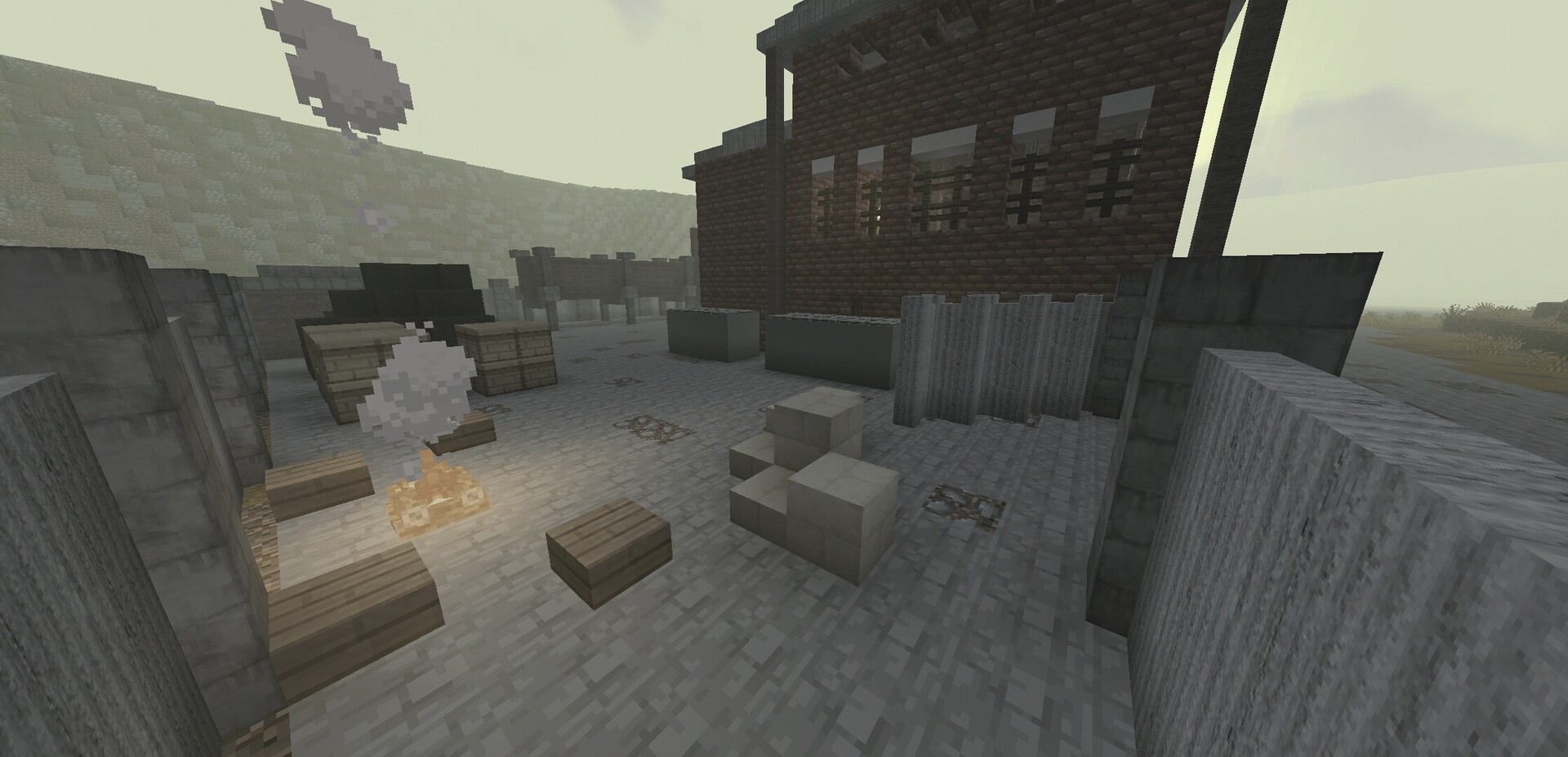 Red Forest STALKER map [PE v1.17.40] | Bromov version Minecraft Map