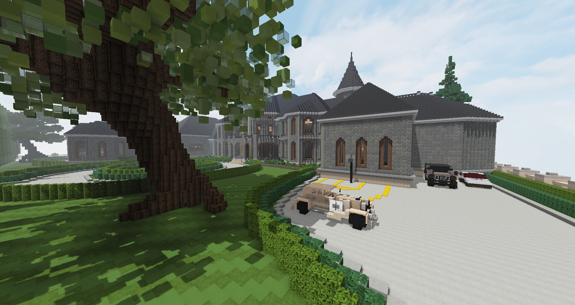 Traditional Mansion (World Download) Minecraft Map