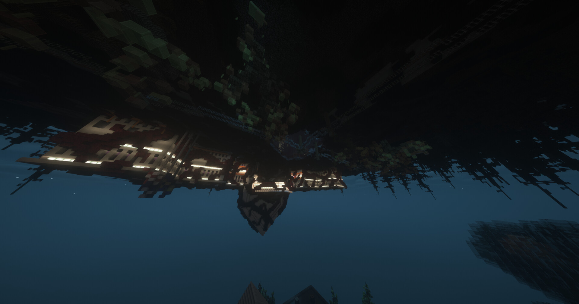 Upside Down World | Stranger Things - AliensBuilds 🌌 Minecraft Map