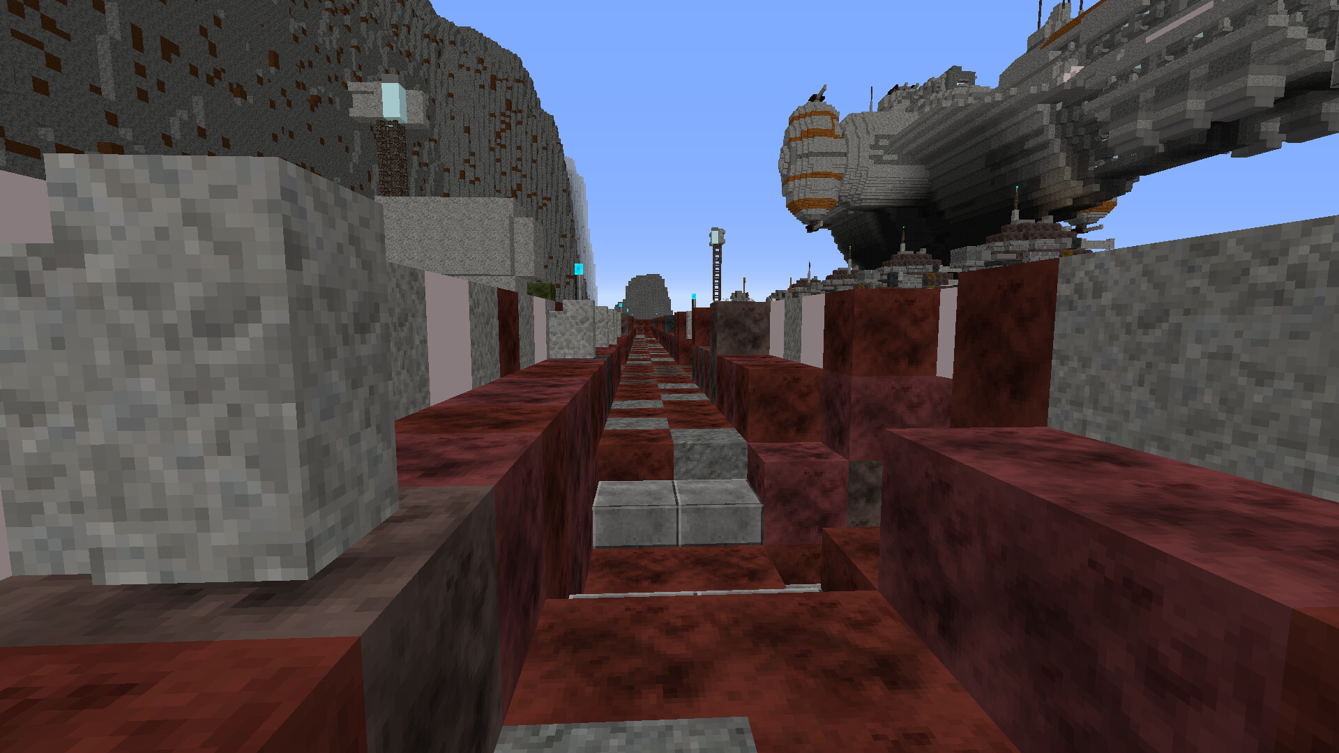 Rebel alliance Crait (Star Wars planet) Minecraft Map