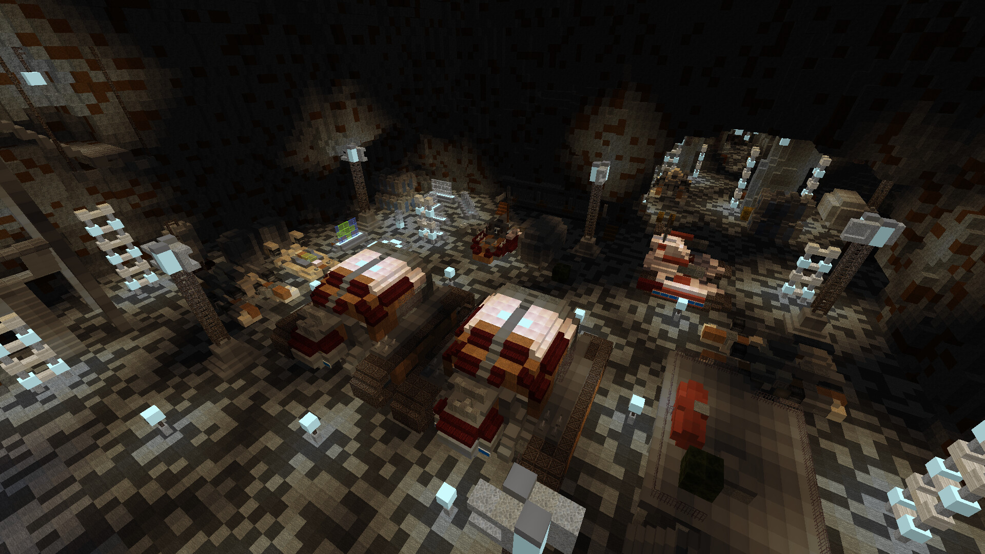 Rebel alliance Crait (Star Wars planet) Minecraft Map