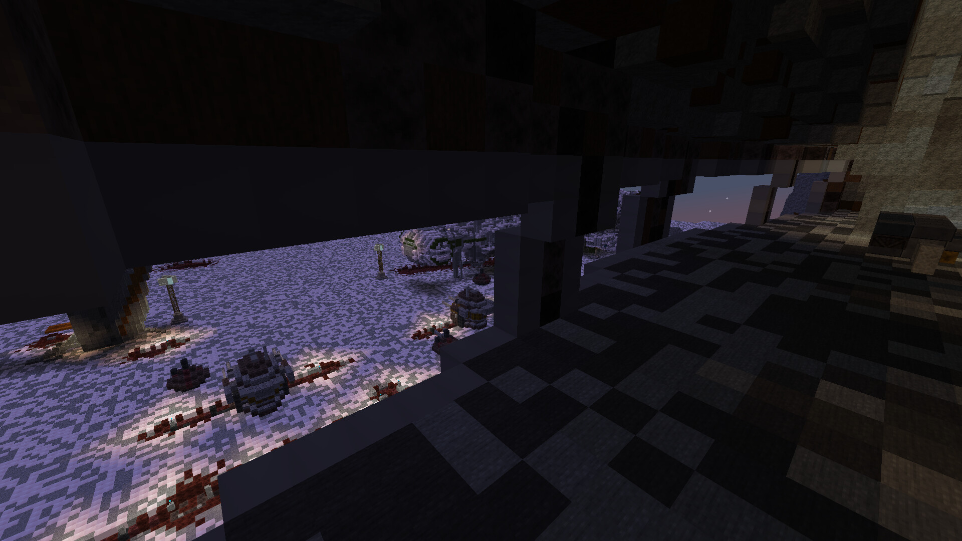 Rebel alliance Crait (Star Wars planet) Minecraft Map