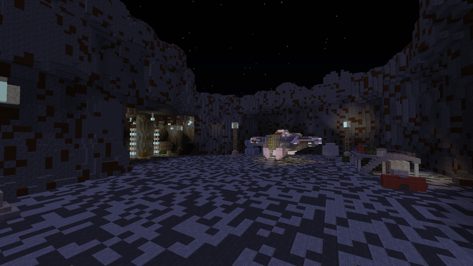 Rebel alliance Crait (Star Wars planet) Minecraft Map